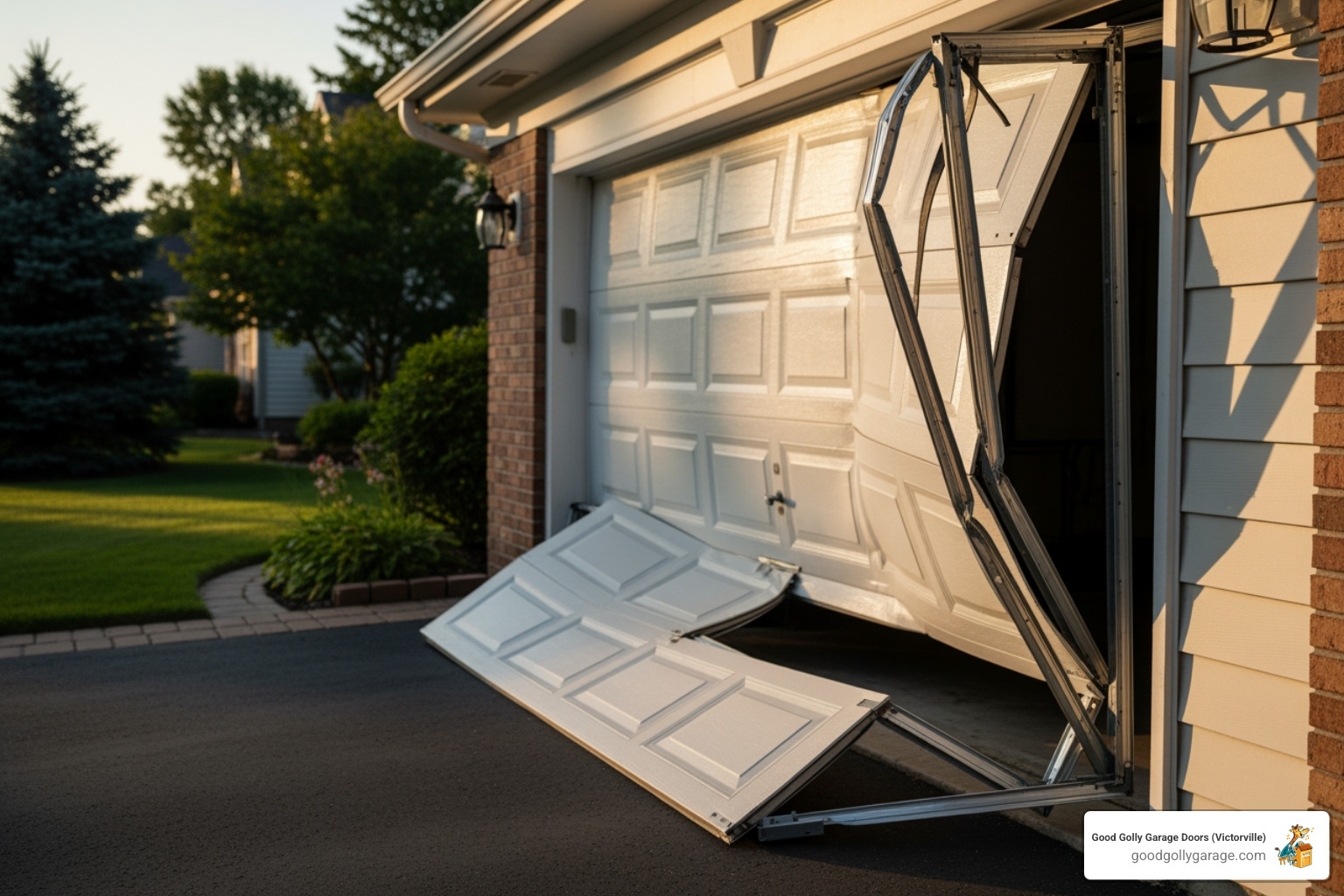 Emergency Broken Garage Door in Apple Valley CA: 24/7 Fast!